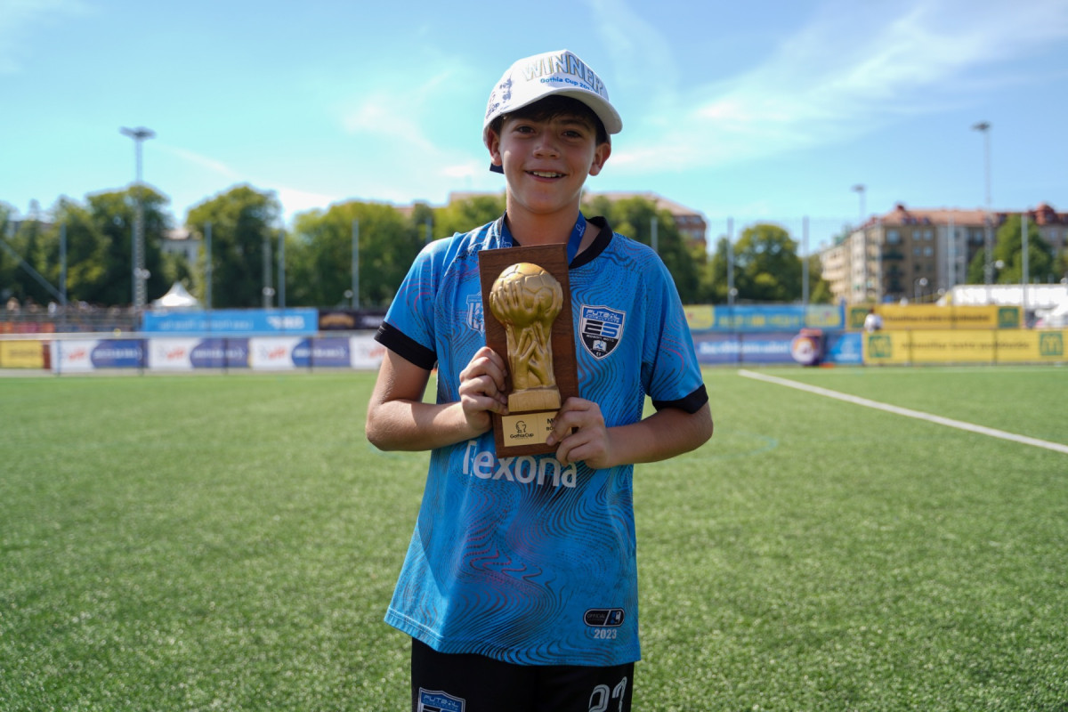 Fútból Consultants Edson Soto from Costa Rica wins the B12-category