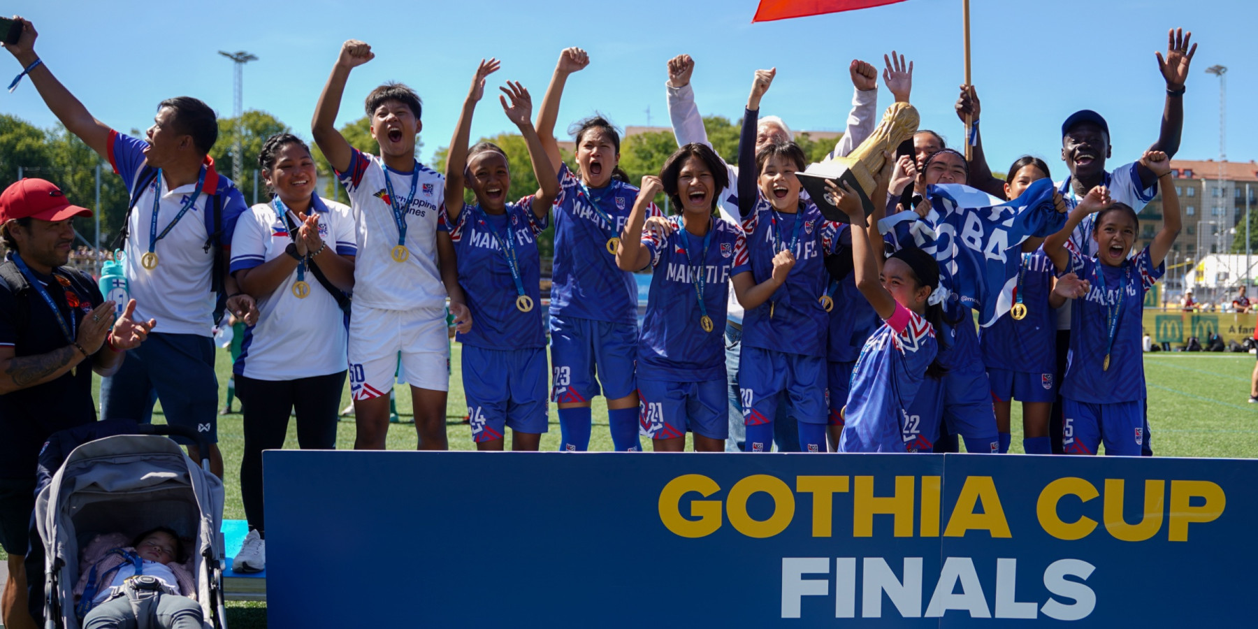 Makati FC from the Philippines wins the G12-category