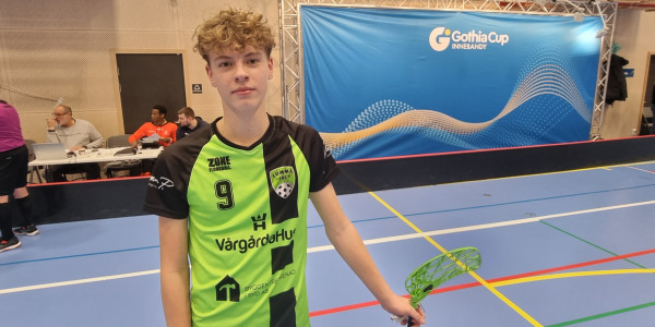 The goal machine Edvin Fagrell hattrick hero for FBC Lomma