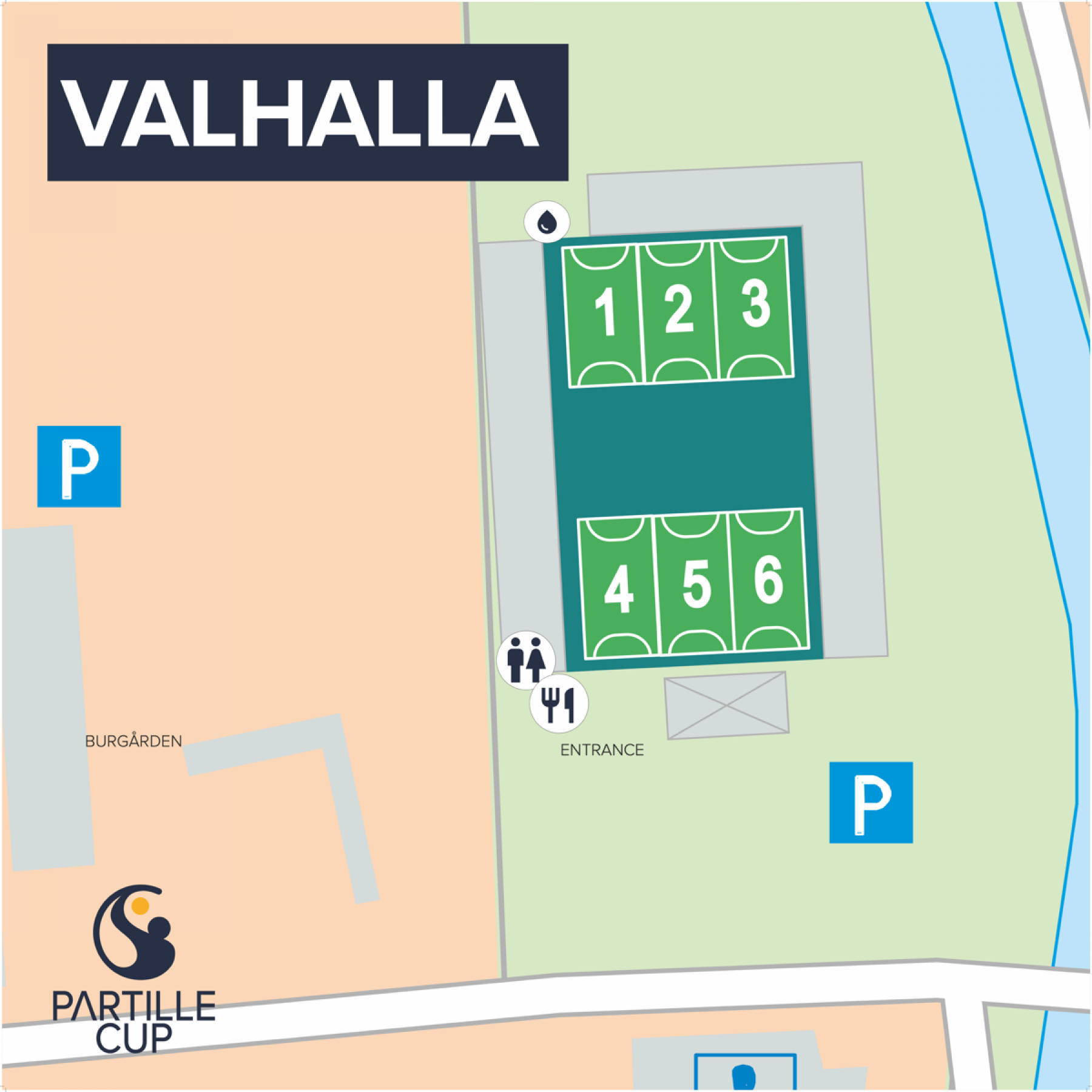 Site Maps - Partille Cup
