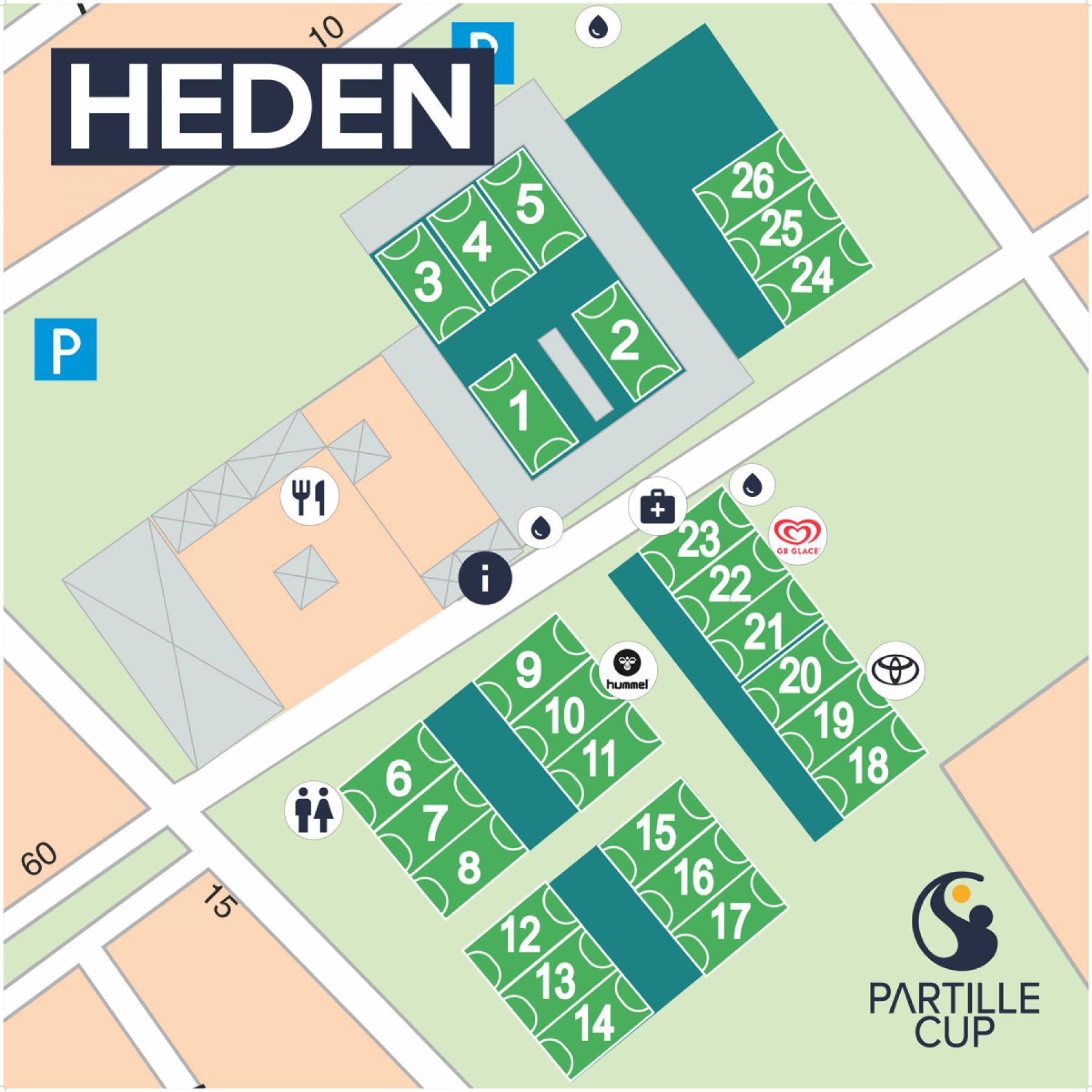 Site Maps - Partille Cup