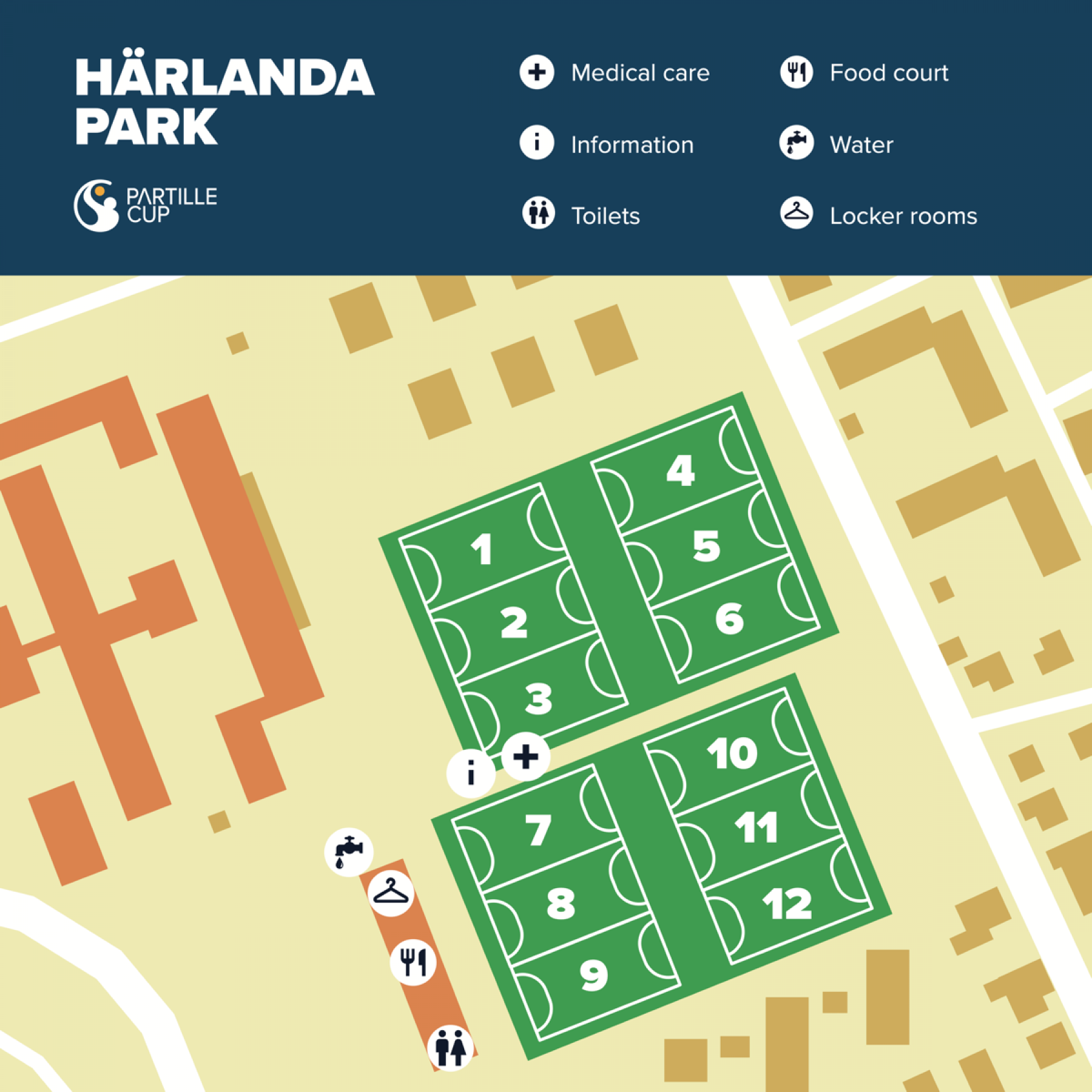 Site Maps - Partille Cup