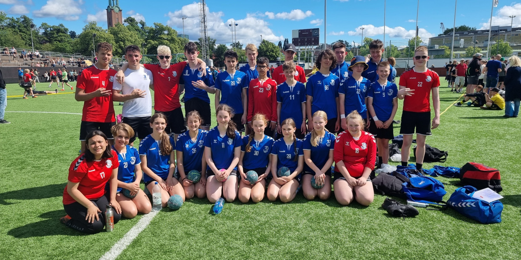 Angus Semple plays handball and rugby: "The handball teams in Scotland ...